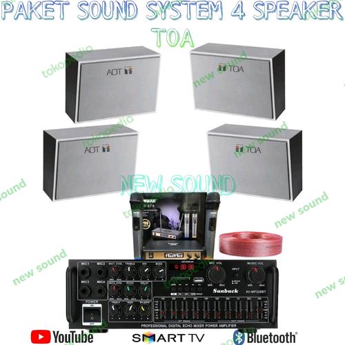 Jual PAKET SOUND SYSTEM CAFE DAN RESTORAN PAKET TOA INDOOR DAN OUTDOOR ...