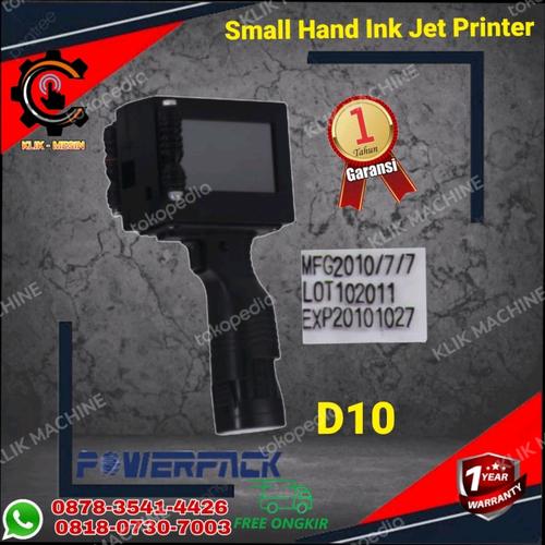 Jual Mesin Cetak Expired Date /Handheld Inkjet Printer POWERPACK D10 - Jakarta Barat - KLIK ...