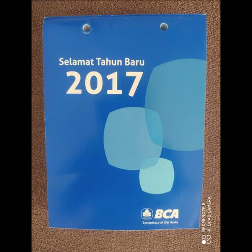 Jual Kalender Dinding Harian BANK BCA Model Sobek / Robek TAHUN 2017 ...