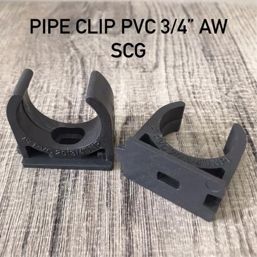 Jual Pipe Clip / Klip Pipa PVC 3/4" AW SCG - Kota Bandung - Surya Utama ...