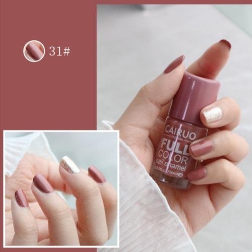 Promo [ FC31 ] CAIRUO Full Color Nail Polish Kutek Cat Kuku Glossy ...