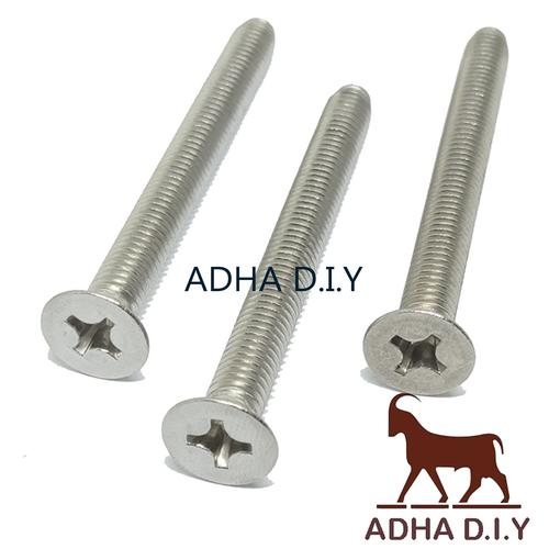 Jual BAUT OBENG PLUS + BAUT JF M8 STAINLEES STEEL 304 DRAT 8 MM PITCH 1.25 - 8X60 - Kota Bandung ...