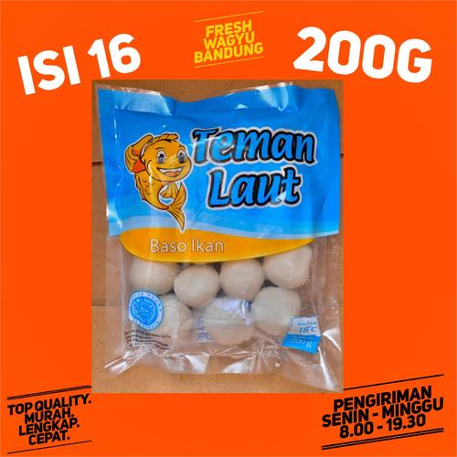 Jual TEMAN LAUT BASO IKAN PUTIH Fish Ball Kuah Suki Shabu Steamboat ...