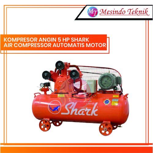 Jual KOMPRESOR ANGIN 5 HP SHARK AIR COMPRESSOR AUTOMATIS MOTOR - Kab ...