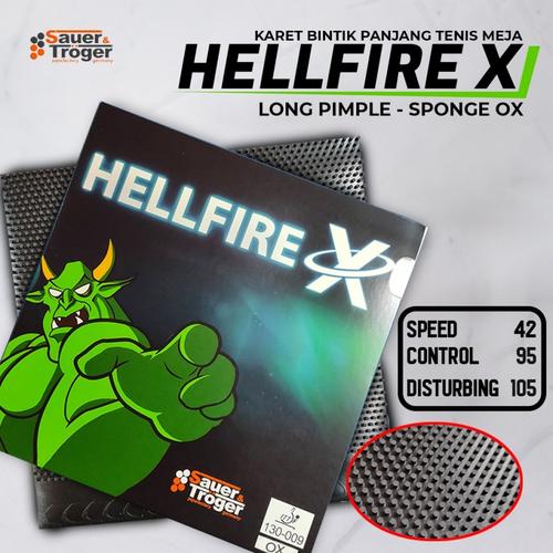 Jual Karet Bat Tenis Meja Sauer & Troger Hellfire X Bintik Panjang OX - Kab. Tangerang - Arora ...