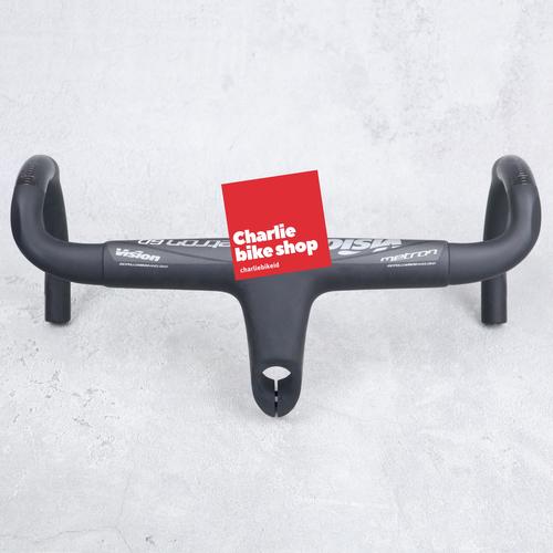 Jual Handlebar Vision Metron 6D Integrated Carbon Black with Cone ...