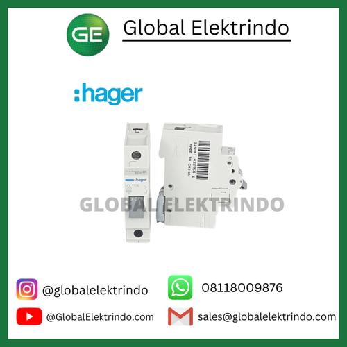 Jual MCB 1P HAGER 4.5kA C-4A / 6A / 10A / 16A / 20A / 25A / 32A / 40A 1M - 25A (MY125E ...