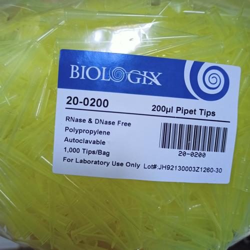 Jual Pipette Tips 200ul yellow tips BIOLOGIX 20-0200 - Kota Bekasi ...