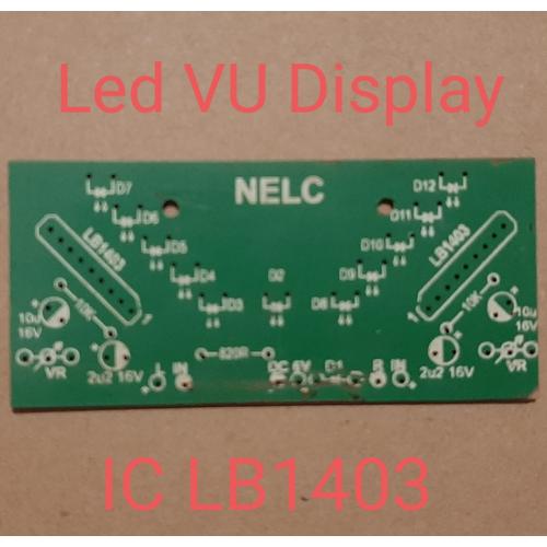 Jual OBRAL! Pcb LED VU Display IC LB1403 | merk nelc - Kota Kediri ...