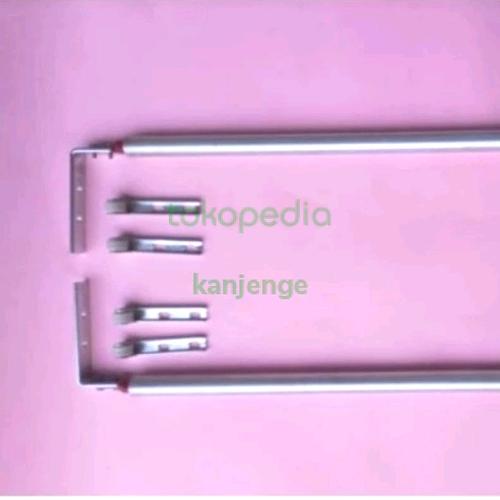 Jual Rel jendela sliding || rel jendela vertikal sliding || uk 40-65 cm ...