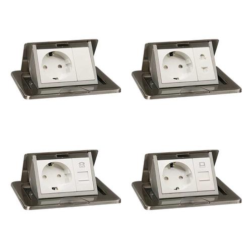 Jual Saklar Lantai NERO Floor Outlet Colokan Stop Kontak Data PC dan ...