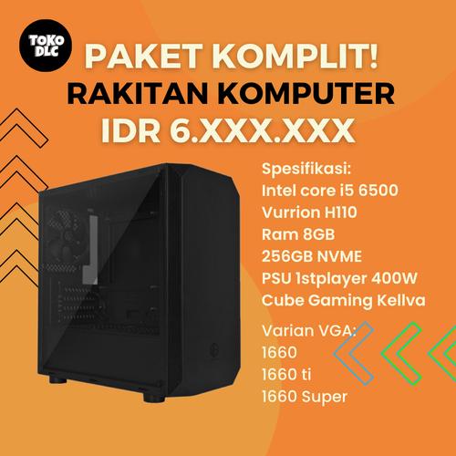 Jual Komputer PC Rakitan Komplit Gaming Desain Kantoran Intel i5 TOKO ...