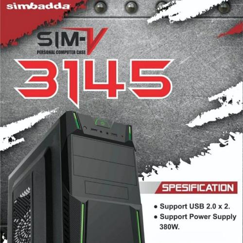 Jual Casing PC / PC Case / Computer Case Simbadda SIM-V / Power UP ...
