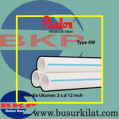 Jual Pipa Pvc Putih Pralon uk. 2 s.d 12 inch Type AW - Kota Tangerang ...