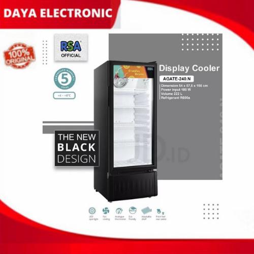 Jual RSA SHOWCASE 4 RAK AGATE 240 kulkas minuman - Kota Bogor - Daya ...