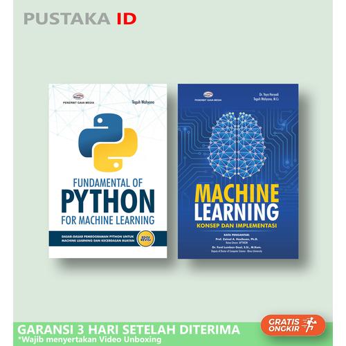 Jual Buku Paket Pemrograman Fundamental Of Python + Machine Learning ... Jual Buku Paket Pemrograman Fundamental Of Python + Machine Learning ...