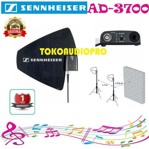 Jual Sennheiser AD-3700 Active Directional Antenna Microphone UHF AD3700 - Jakarta Pusat ...
