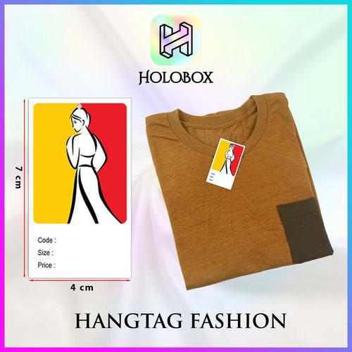 Jual Label Produk/Hang Tag/Label Baju/Label Produk/Label Kertas Motif ...
