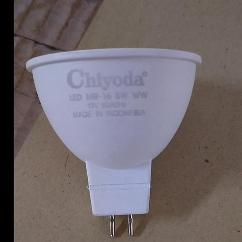 Jual lampu sorot led 12V chiyoda Mr16 spotlight 5w kuning-putih - Kota ...