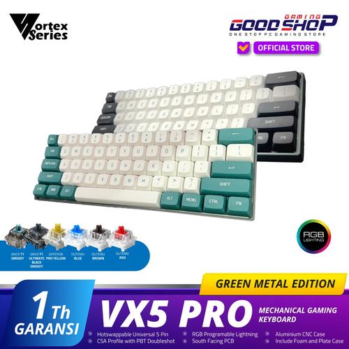 Promo VortexSeries VX5 PRO Midnight Green Metal Edition Mechanical ...