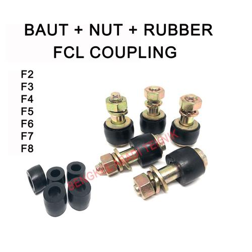 Jual FCL COUPLING F4 BAUT + NUT + RUBBER COMPLETE SET - Jakarta Barat ...