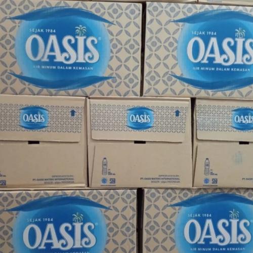 Jual AIR MINERAL OASIS 600 ML 24 BOTOL/KARTON - Kota Depok - Toko ...