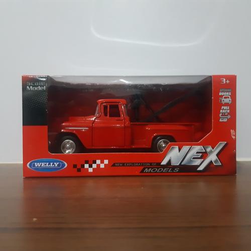 Jual diecast mobil nex welly 1955 chevrolet stepside tow truck - Kota ...