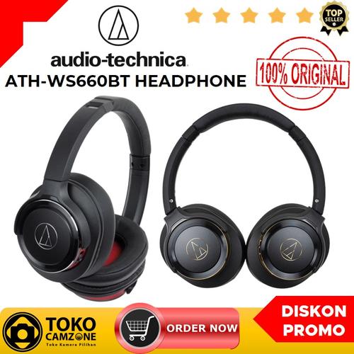 Jual Audio Technica ATH-WS660BT Solid Bass Over-Ear Headphones - Jakarta Selatan - Tokocamzone ...