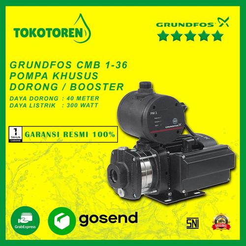 Jual POMPA GRUNDFOS CMB 1-36 PM1 BOOSTER/ POMPA DORONG GARANSI RESMI 1 THN - Kab. Tangerang ...