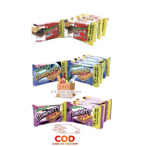 Jual Khong Guan SALTCHEESE Combo Renceng 10 pcs x 20gr Khongguan ...