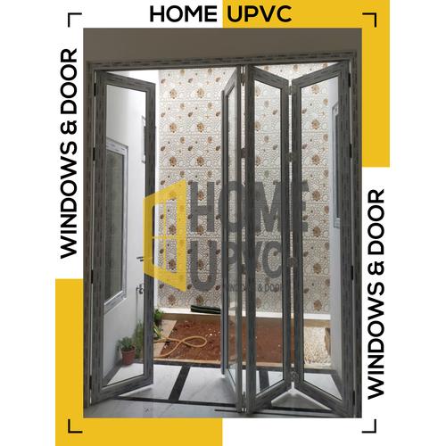 Jual Pintu Folding Door 4 daun Upvc 300x280cm kaca 6mm - Jakarta Utara ...