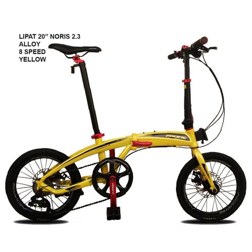 Jual Sepeda 20 lipat noris 2.3 / folding bike 20 inch PACIFIC murah ...