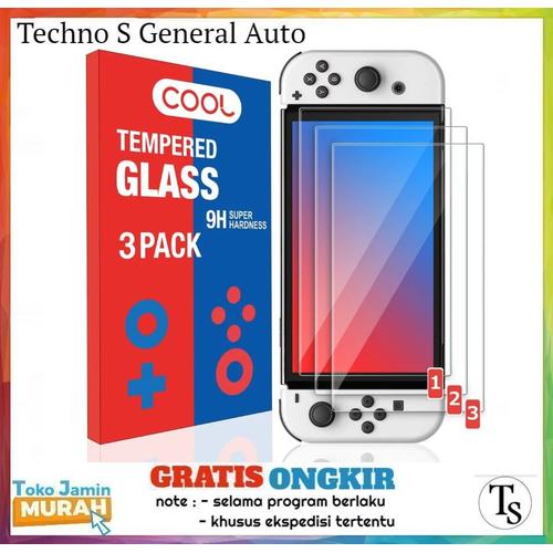 Jual Cool Tempered Glass Anti Gores for Nintendo Switch 9H Super ...
