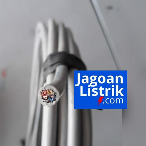 Jual Kabel Screen 4x0.75 mm Abu-abu Screen 4 x 0.75 mm Grey Rukawa ...