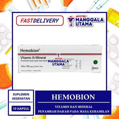 Jual HEMOBION PER STRIP ISI 10 TABLET - Kota Palembang - APOTEK ...