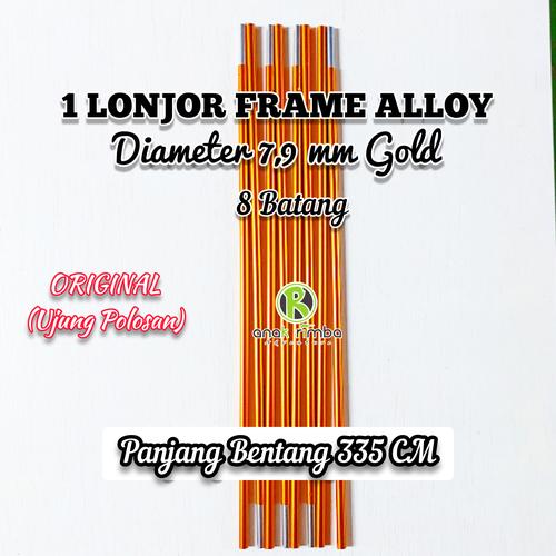 Jual 1 LONJOR FRAME ALLOY 7,9 mm PANJANG 335 CM GOLD - Kab. Sleman ...