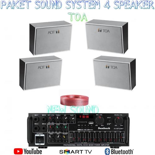 Jual PAKET SOUND SYSTEM CAFE DAN RESTORAN PAKET TOA INDOOR DAN OUTDOOR ...
