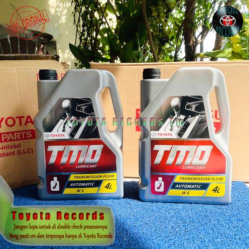 Jual Oli Toyota TMO Lubricant Transmission Fluid Automatic WS 4L ...