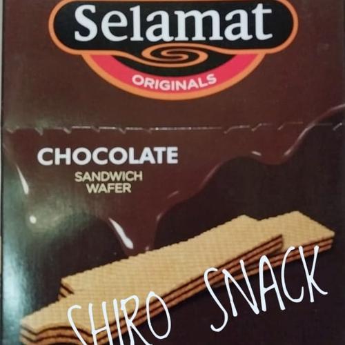 Jual wafer Selamat original chocolate box kemasan sachet isi 20 pcs ...