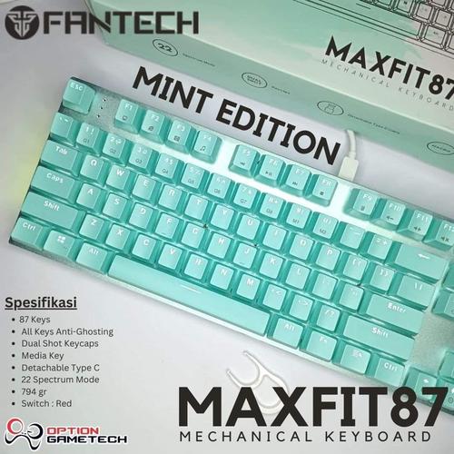 Jual KEYBOARD FANTECH MAXFIT87 MK-856 RGB - Blue Switch - Kota Bontang - Option Gametech | Tokopedia