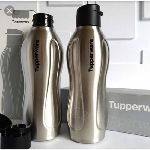 Jual Tupperware eco bottle stainless steel 875ml botol minum - rose ...