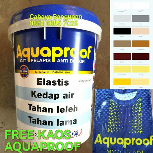 Jual Aquaproof Cat Pelapis Anti Bocor Waterproofing Pail Pel 20Kg 20 Kg ...