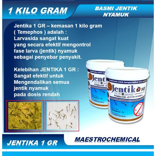 Promo LARVASIDA NYAMUK JENTIKA 1GR PEMBASMI JENTI NYAMUK DBD - 1 kg ...