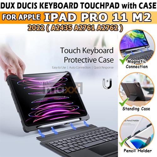 Jual IPad Pro 11 M2 2022 Gen 4 DUX DUCIS Wireless Keyboard Keybord ...