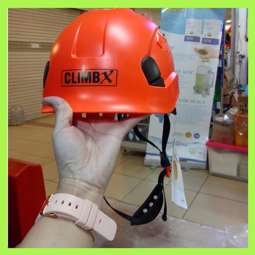 Jual Helm ClimbX Orange Bersertifikat Helm Climbing Original - Jakarta ...
