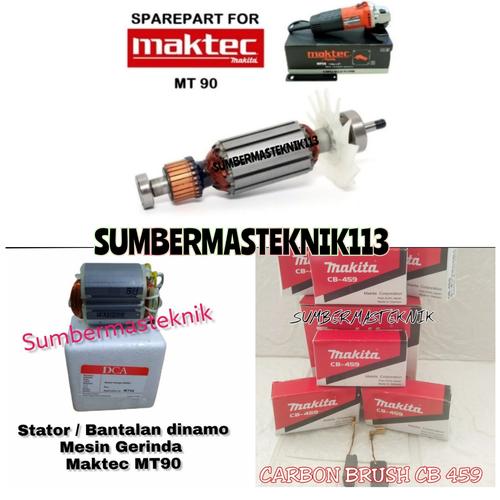 Jual PAKET SET ARMATURE STATOR ARENG MAKTEC MT90 ANGKER GERINDA MAKTEC MT90 - Jakarta Barat ...