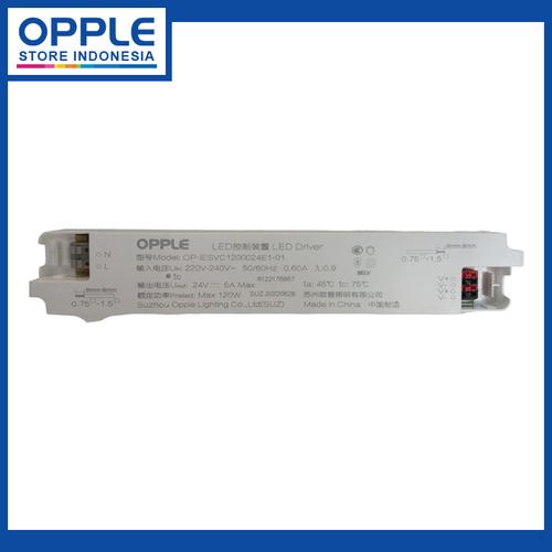 Jual Travo IESVC1200024E1 01 120W 24V Led Strip Driver OPPLE - Kab ...