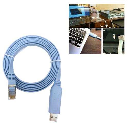 Jual KABEL CONSOLE TO USB RJ45 / KABEL USB TO RJ45 CONSOLE BISA UNTUK ...