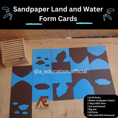 Jual Sandpaper Land And Water Form Cards Wooden - Kab. Jombang ...