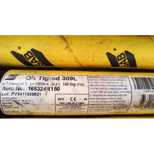 Jual Kawat Las ESAB OK TIG ROD 309L Diameter 2,4mm - AWS ER309L ...